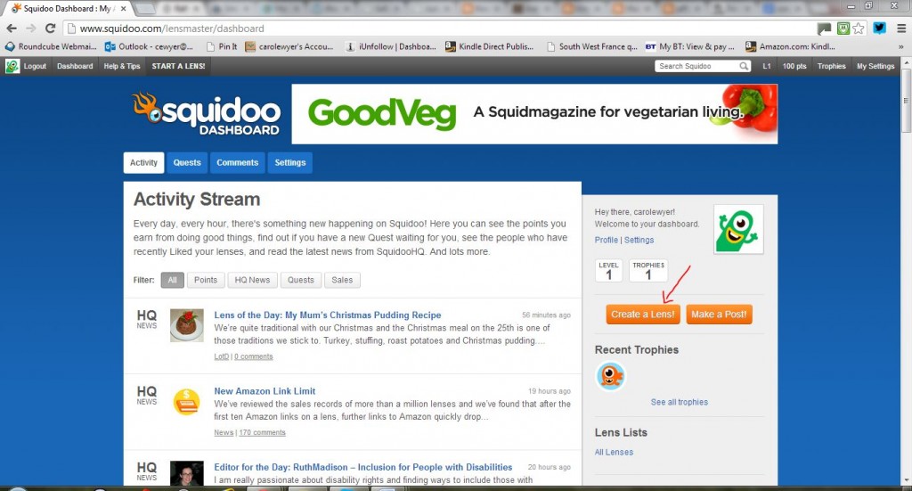 Squidoo Lenses: A Nostalgic Guide to the Early Web 2.0 Content